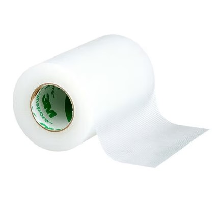 Ruban adhésif (diachylon) Transpore 3" - 4/bte - Cardio Choc