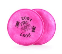 3M P100 Filter Cartridge (pair) - Cardio Choc