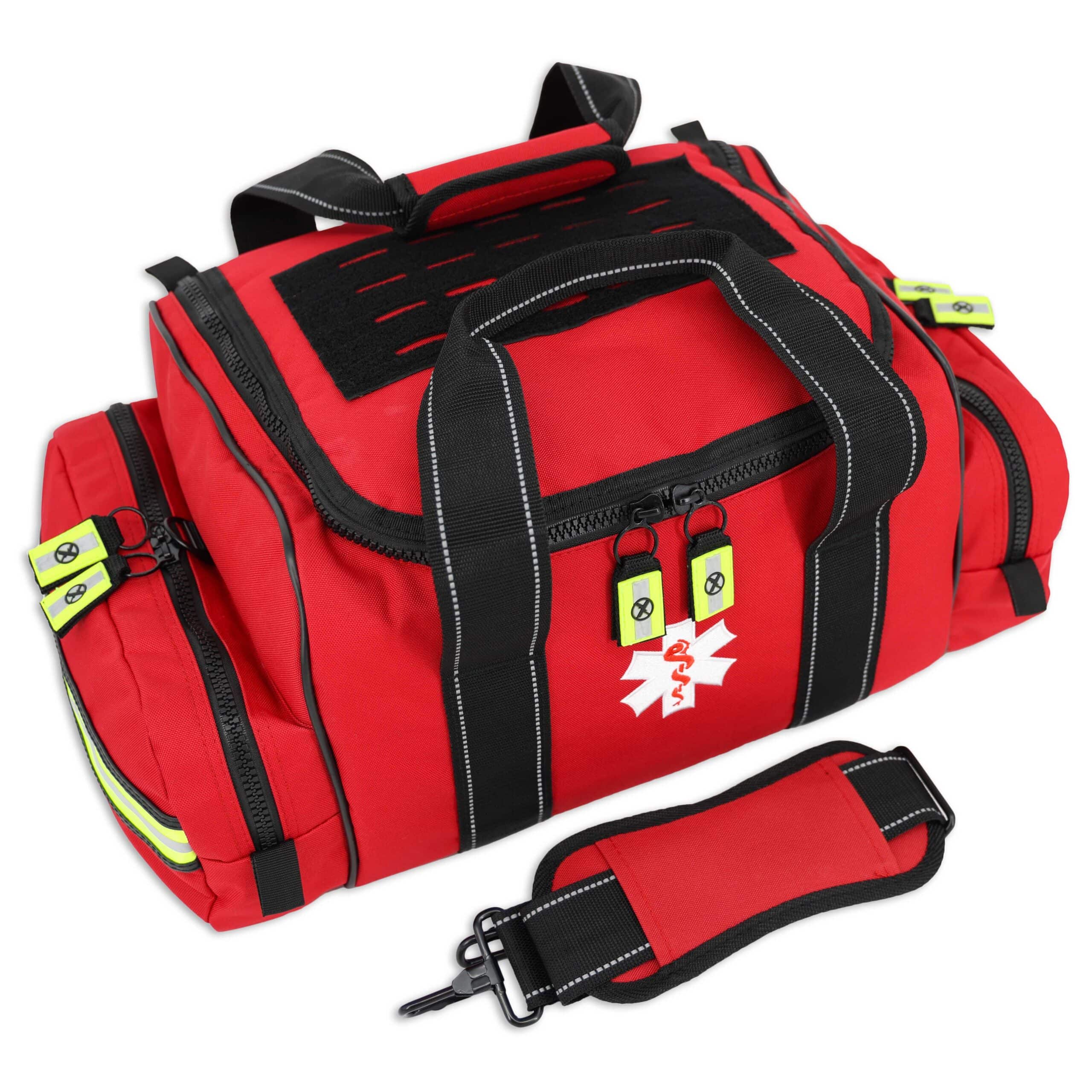 Lightning X Large First Responder EMT Red Bag - Cardio Choc